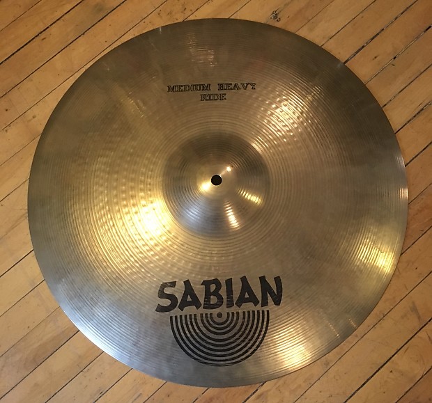 Sabian 19" Medium Heavy Ride 1980's | Reverb