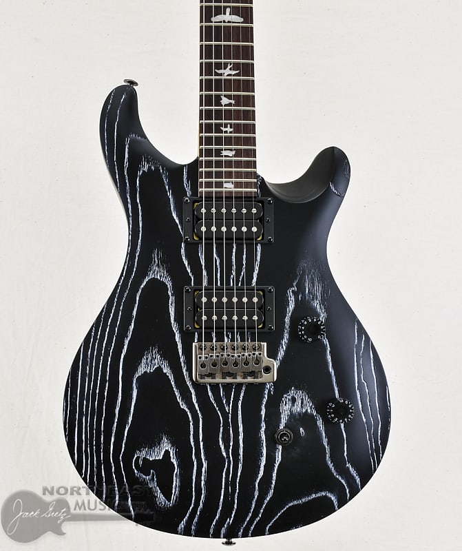 PRS SE Swamp Ash CE 24 Sandblasted Limited Edition - White | Reverb