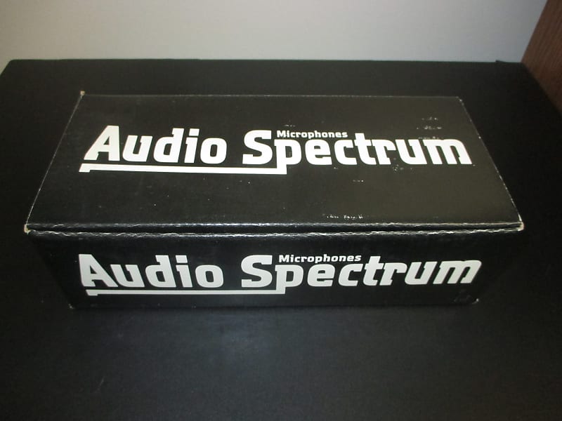 Audio Spectrum AS-645 Microphone Circa 1990 New'Old Stock'In | Reverb