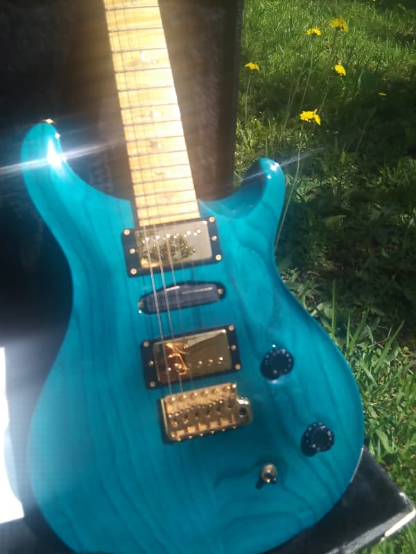 PRS signed/Swamp Ash Special 2002 Teal | Reverb