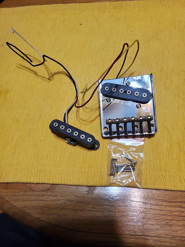 G&L ASAT Classic Bridge & MFD Pickups Set Telecaster GNL Tele | Reverb