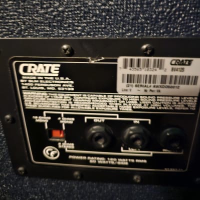 Crate Blue VOODOO 90's - Blue half-stack | Reverb