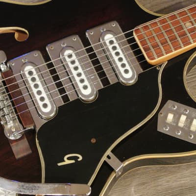 1960's Greco Model 921 Hollowbody Electric- Three Pickups, | Reverb