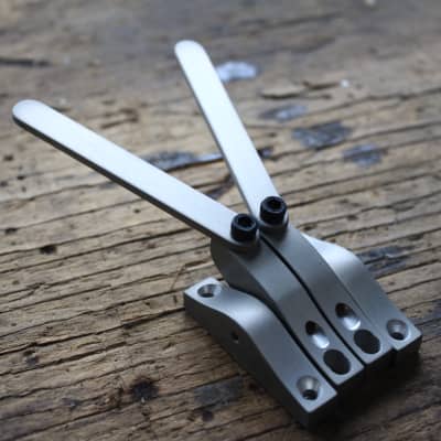 Peters shorty G/B-bender, Matte Gunmetal, lap steel palm | Reverb