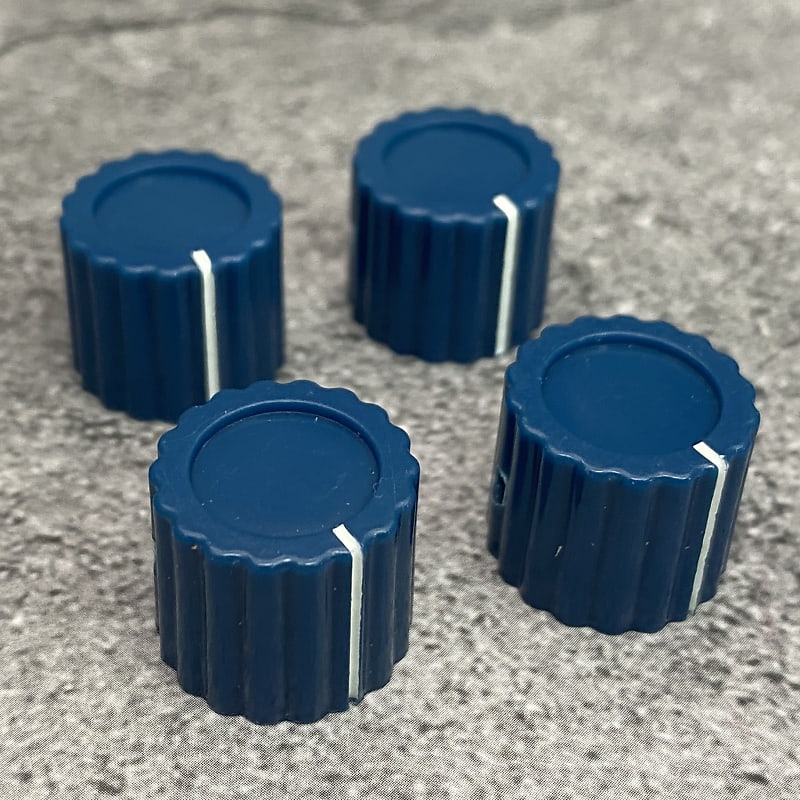 4x Dark Blue Medium Marconi Neve API Vintage Style Guitar | Reverb