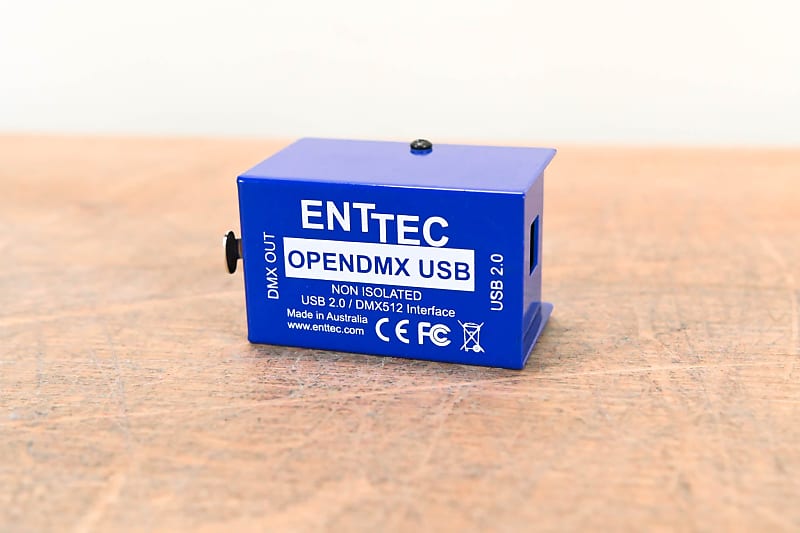 Enttec Open DMX USB 512-Channel DMX Interface CG01BDK | Reverb