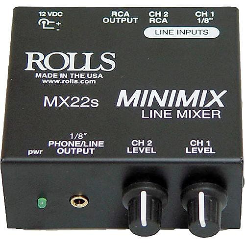 Rolls MX22s Mini Mix - Line Mixer | Reverb