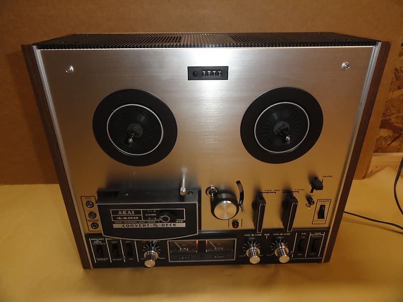 Akai 4400 Convert-A-Deck REEL-TO-REEL TAPE RECORDER estate | Reverb