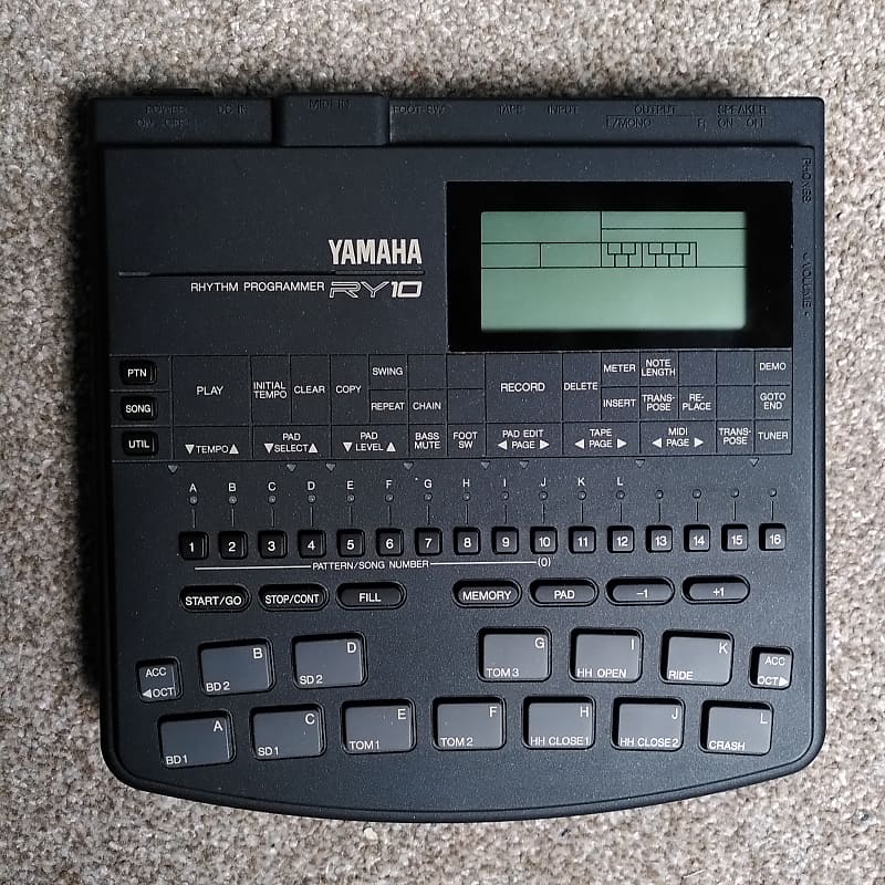 YAMAHA RY10 Rhythm Programmer Digital Drum Machine with | Reverb