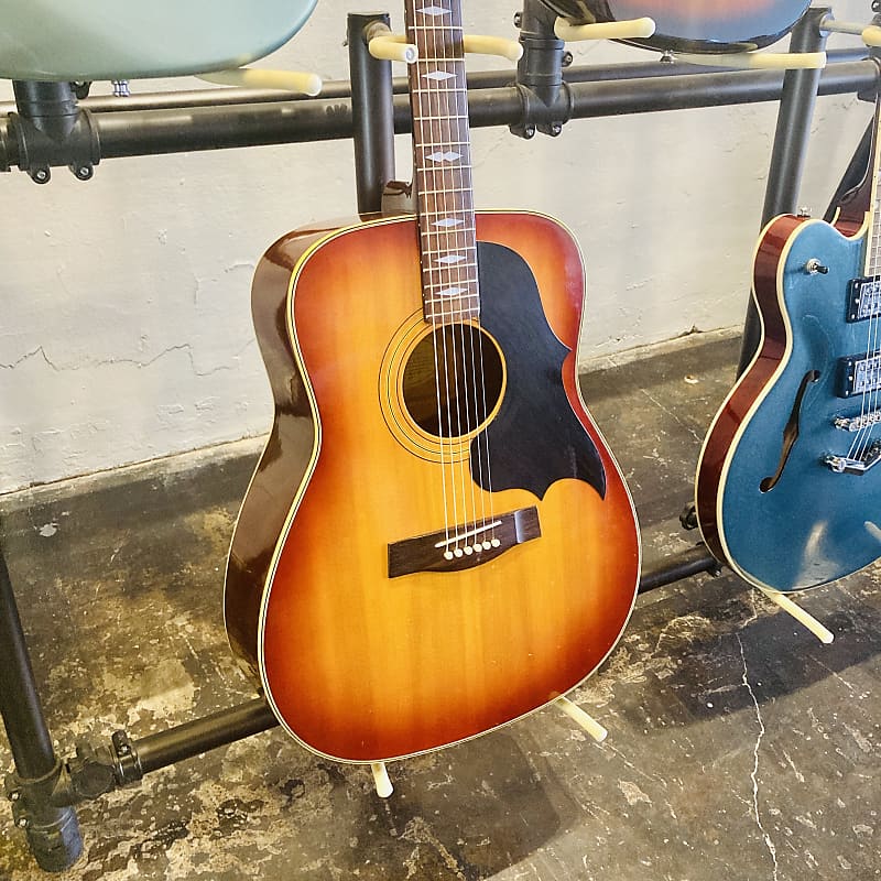 Yamaha 1970s Acoustic Guitar - FG-336 Sunburst - Sounds and | Reverb