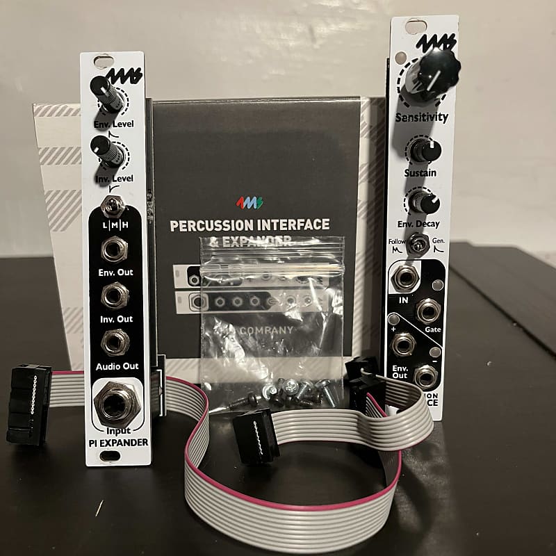 4MS Percussion Interface + Expander Envelope Follower + Gate | Reverb