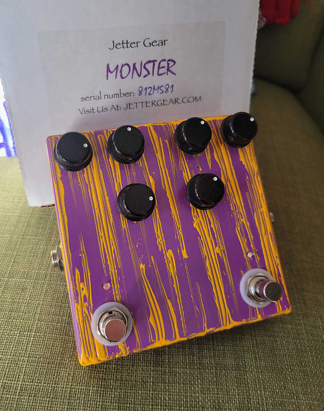 Jetter Monster/Dual GS124 2010's - Custom Handpainted | Reverb