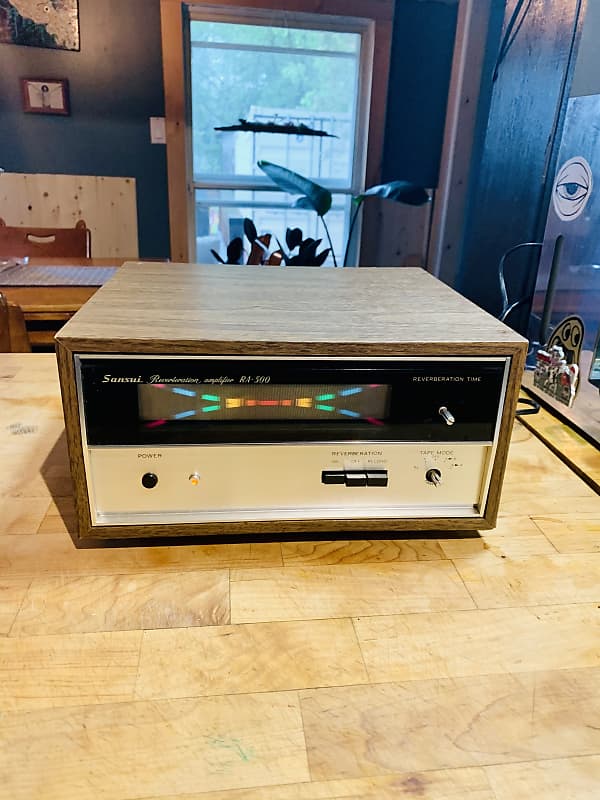 Sansui RA-500 Vintage Japanese Stereo Spring Reverb 1970s | Reverb