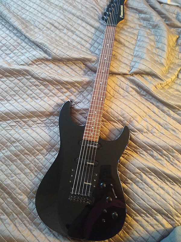 Fernandes Revolver - Full Mode Sustainer 1990s - Black | Reverb