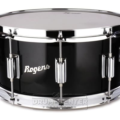 Rogers #37 Dyna-Sonic 6.5x14" Wood Snare Drum with Beavertail | Reverb