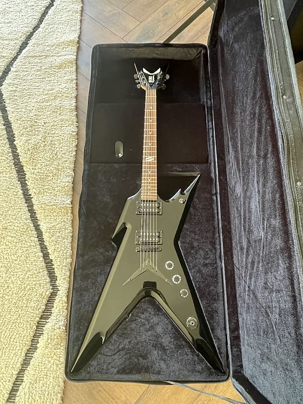 Dean Razorback DB 2005-2008 Black Gloss | Reverb UK