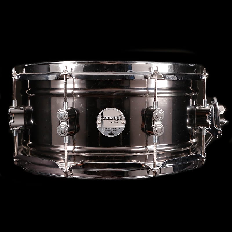 Mint PDP Concept Snr 6.5X13, Bn Over Steel, Cr Hw Black | Reverb