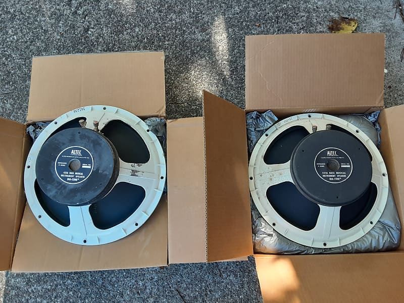 Altec 421A 15" 8 Ohms Pair | Reverb