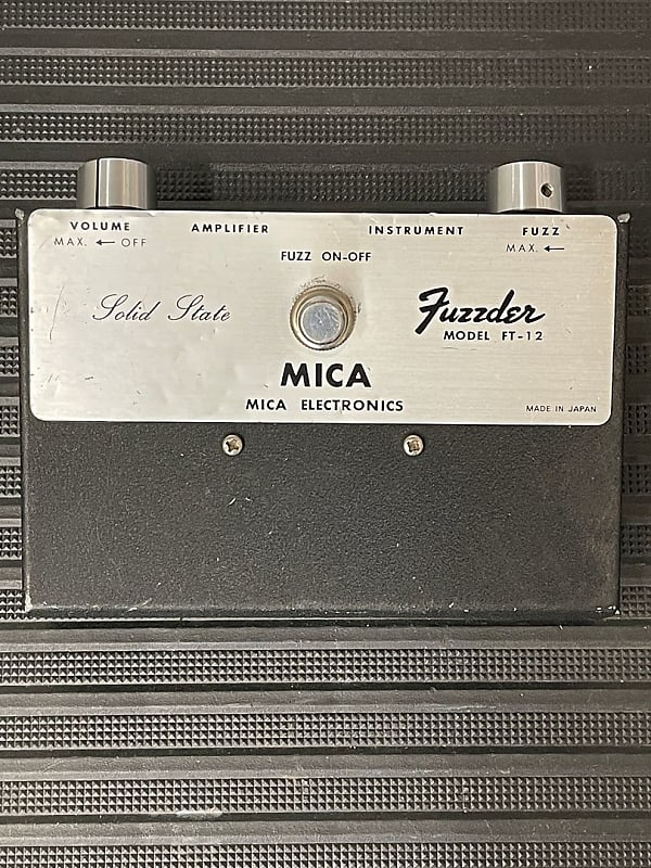 Mica Electronics Fuzzder FT-12 Fuzz Guitar Effects Pedal | Reverb