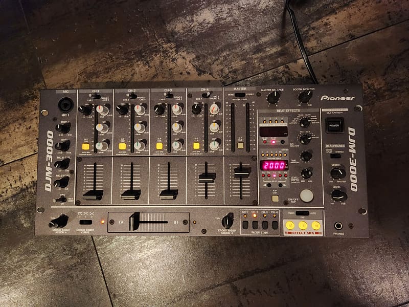 Pioneer DJM-3000 Professional DJ Mixer 4 Channel + Onboard | Reverb