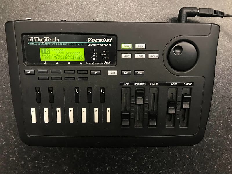 DigiTech Vocalist Workstation (Vocal Harmony Processor with | Reverb