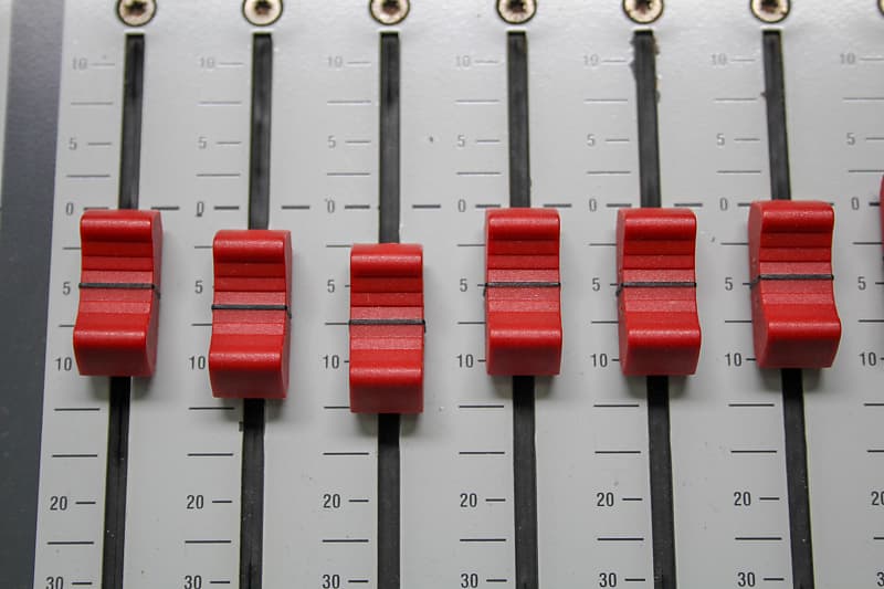 Allen & Heath GL2800 Replacement Fader 1 Red Fader | Reverb