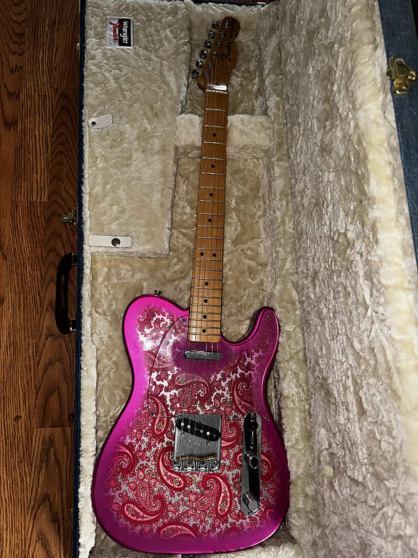 Fender Telecaster Pink Paisley custom build 2023 | Reverb