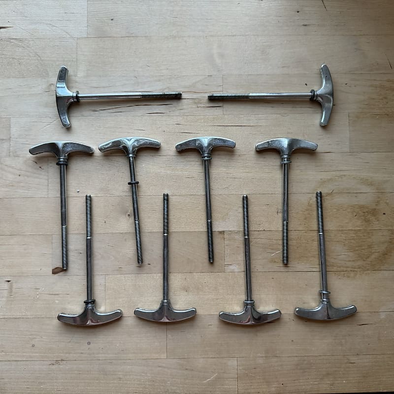 Ludwig Bass Drum T-Rods x10 Late 70’s | Reverb