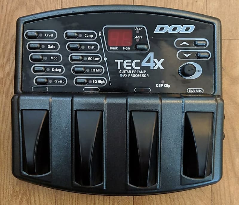 DOD Tec4x Multi-effects guitar preamp / processor | Reverb