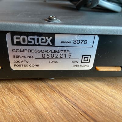 Fostex Model 3070 | Reverb