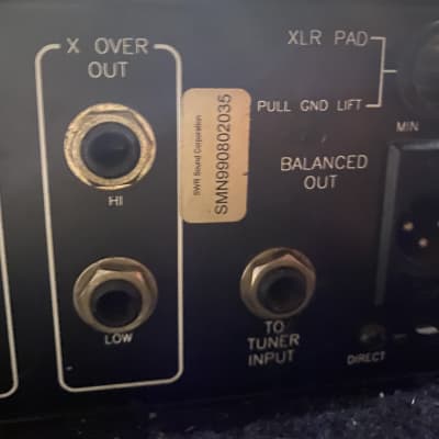 SWR SM-900 Late 90s - Black and Red | Reverb