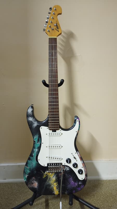 Lyon by Washburn SSS Stratocaster - Custom Paint | Reverb