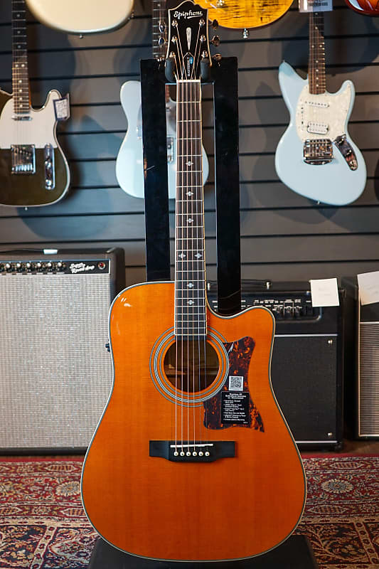 Epiphone Masterbilt DR-500MCE/NA, USED | Reverb