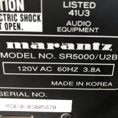 Marantz SR5000 Receiver HiFi Stereo 5.1 Channel Home Audio | Reverb