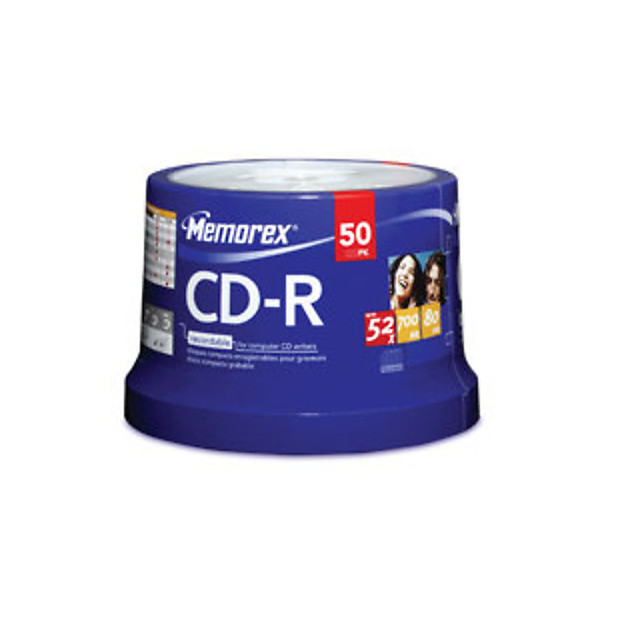 Memorex 52x 80-Minute CD-R | Reverb