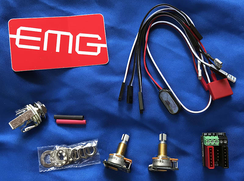 New EMG SPL Wiring Kit with Split-Shaft Pots - Perfect for | Reverb UK
