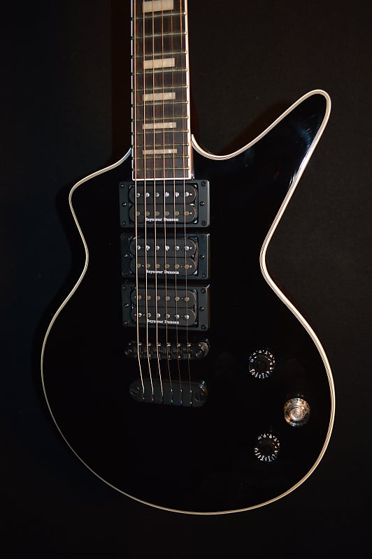 Dean Cadillac Cadi Select 3 PU Classic Black Electric Guitar | Reverb