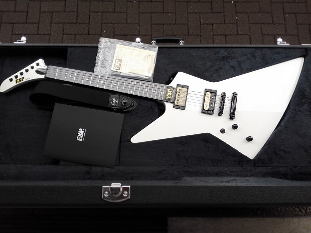 Esp MX-2 LH lefty custom shop Explorer Metallica James | Reverb