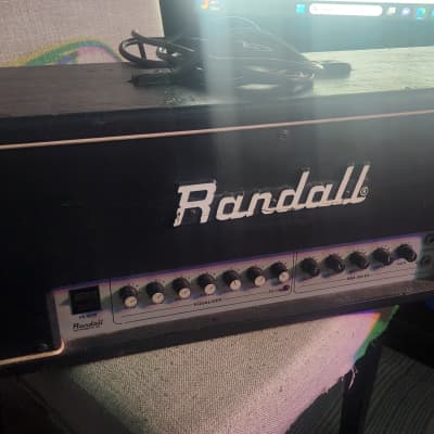 Vintage Randall RBA 500 ES Bass Guitar Amplifier Head Amp | Reverb