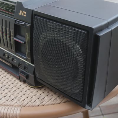 Vintage 80s JVC PC-V55 boombox cassette deck / radio with | Reverb