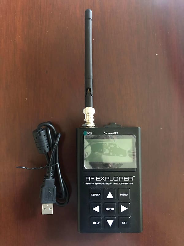 RF Explorer "Pro Audio Edition" RF Spectrum Analyzer | Reverb
