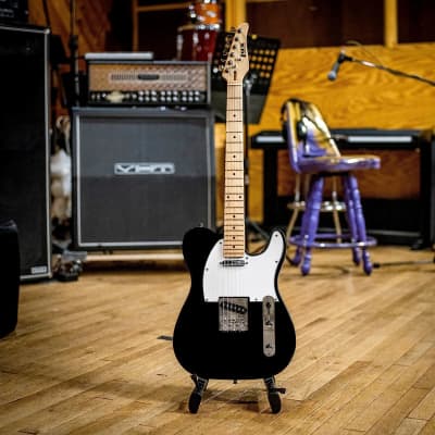LyxPro 39” Telecaster Electric Guitar TL Series, C-Shape | Reverb