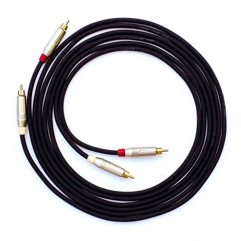 Gotham SPK / Premium RCA Speaker Cable (with Amphenol | Reverb