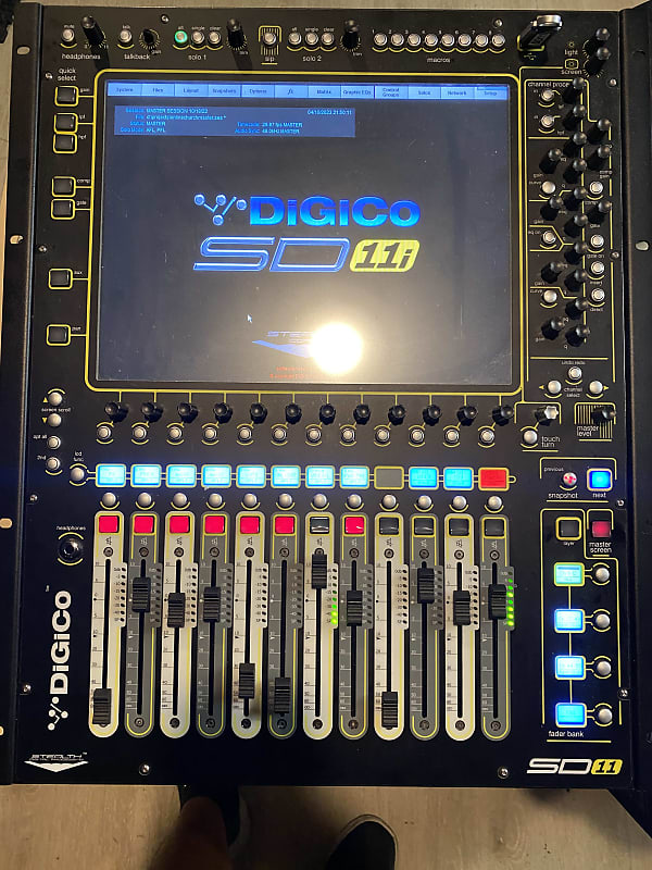 Digico SD11i 2019 w/ 32x16 D-Rack | Reverb