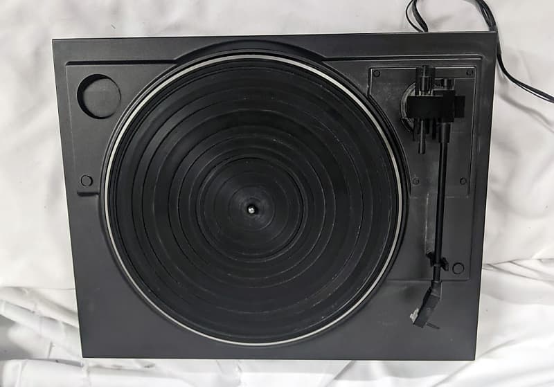 Rare Sharp RP-4500(GY) Stereo Turntable - 1990 Black | Reverb
