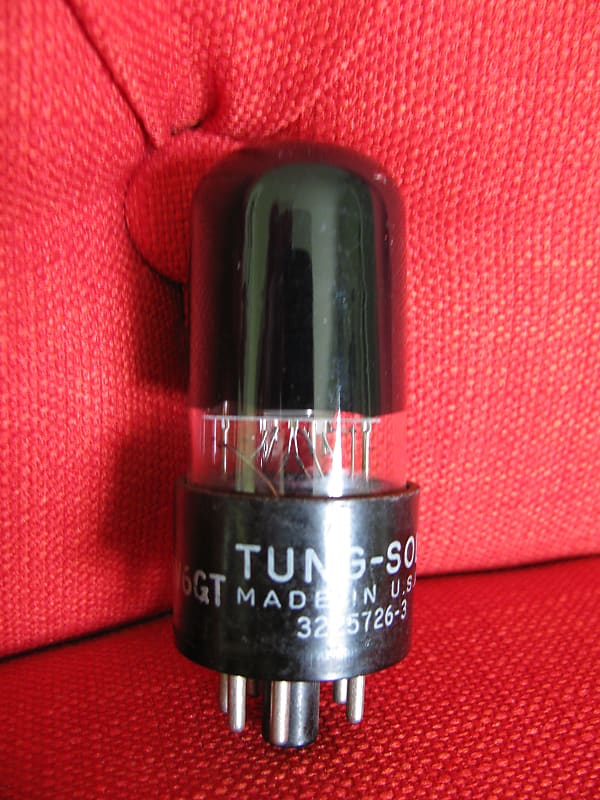 Tung-Sol 6V6 GT Power Tube 1950s | Reverb