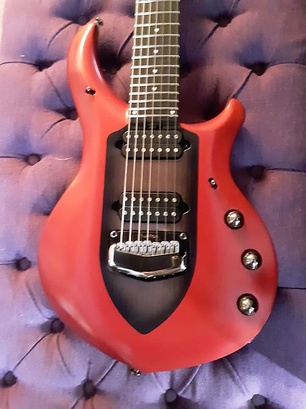 Music Man Majesty 7 string matte red | Reverb