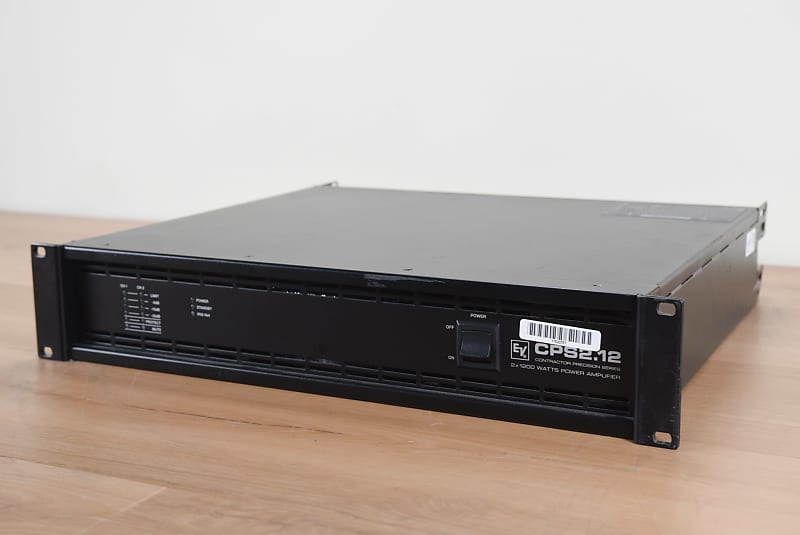 Electro-Voice (EV) CPS2.12 2-Channel Power Amp (church owned) | Reverb