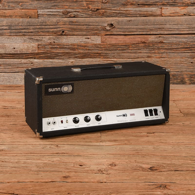 Sunn 200s 65-Watt Bass Amp Head | Reverb