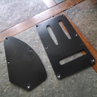 Ibanez RG back/control/cavity plates - Black | Reverb